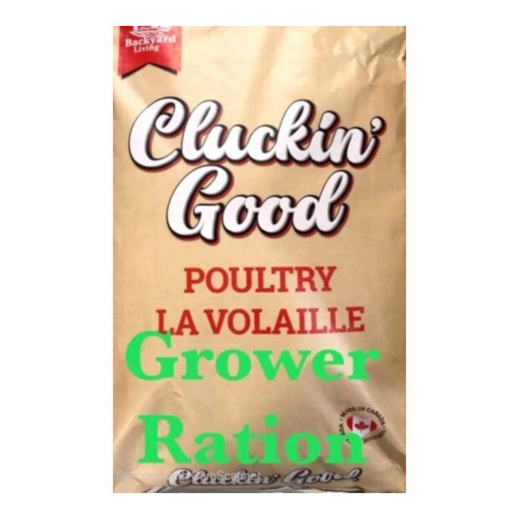 Cluckin' Good Grower Ration 20% 20 kg – Ranch By Design