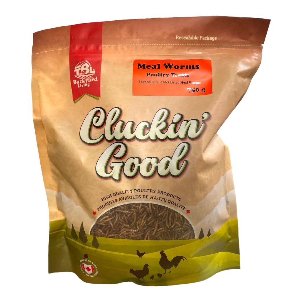 Cluckin' Good MEAL WORMS (750 g) – Ranch By Design