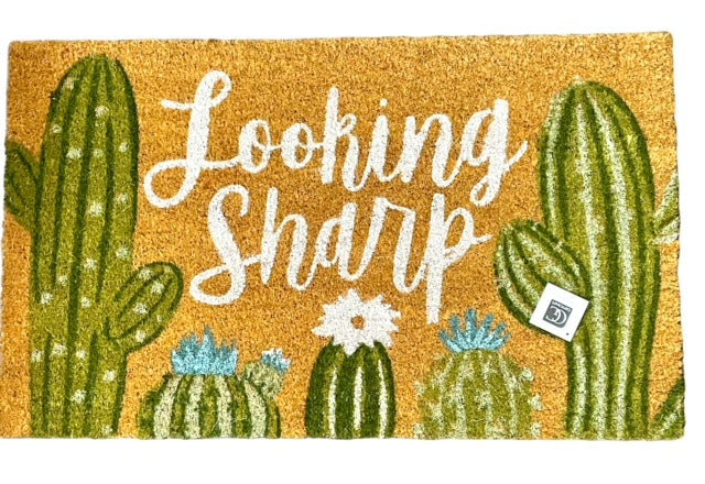 COIR MAT - CACTUS - LOOKING SHARP – Ranch By Design